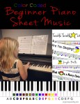 Color-Coded Beginner Piano Music Book | Projects In Parenting